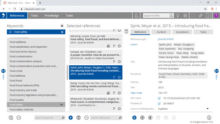Citavi Product Tour: Reference Management & Knowledge Tools