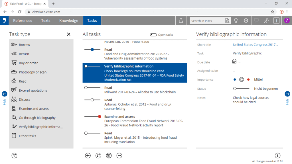 Citavi Product Tour: Reference Management & Knowledge Tools