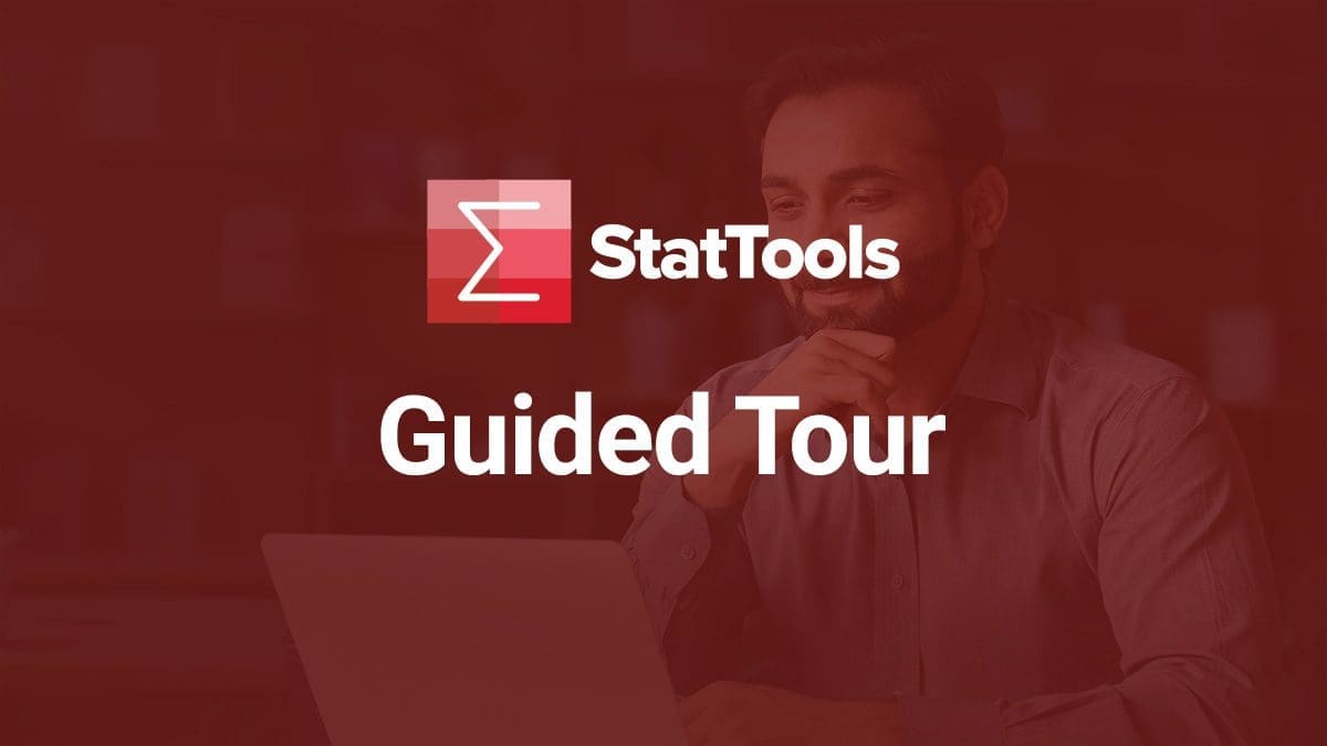 StatTools Guided Tour Video