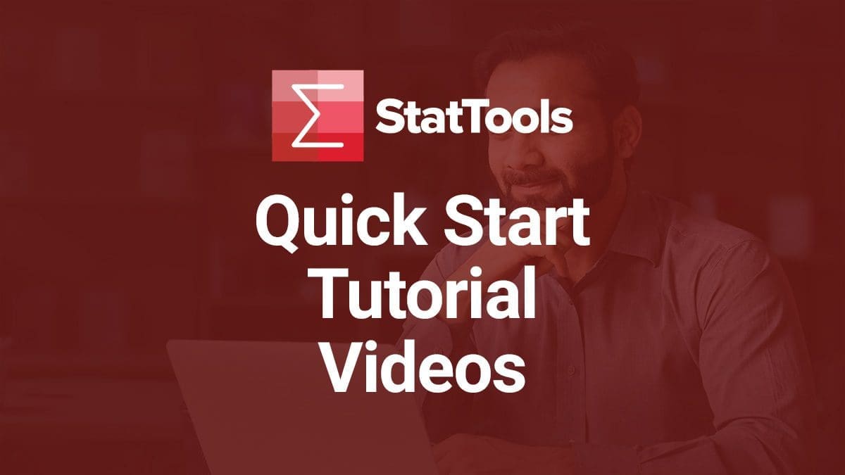 StatTools Quick Start Tutorial Videos