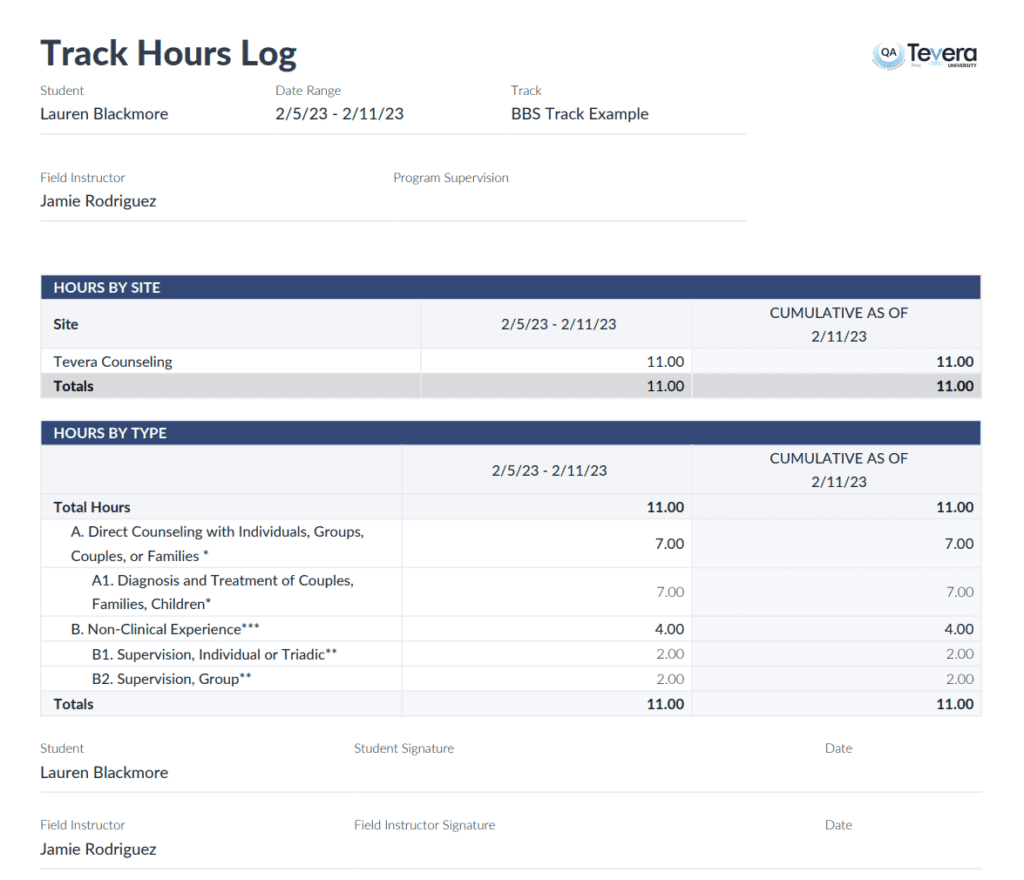 Student Activity and Time Tracking