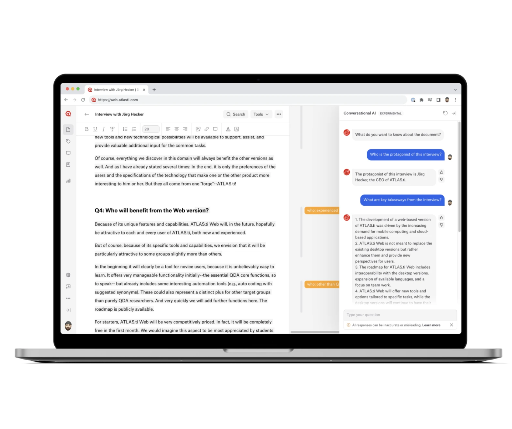ATLAS.ti | Qualitative data analysis software with AI